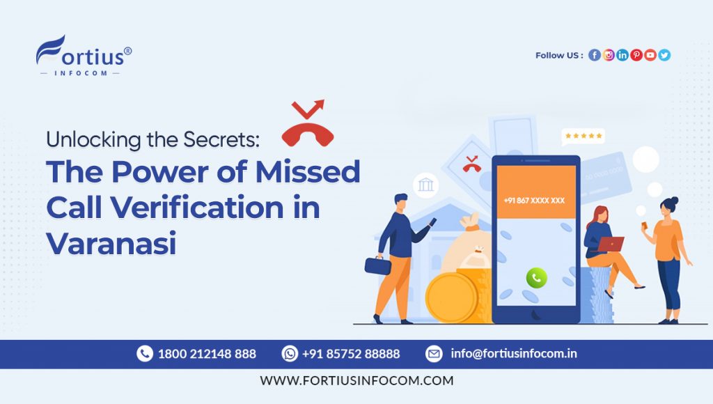 Missed call verification in Varanasi | Fortius Infocom
