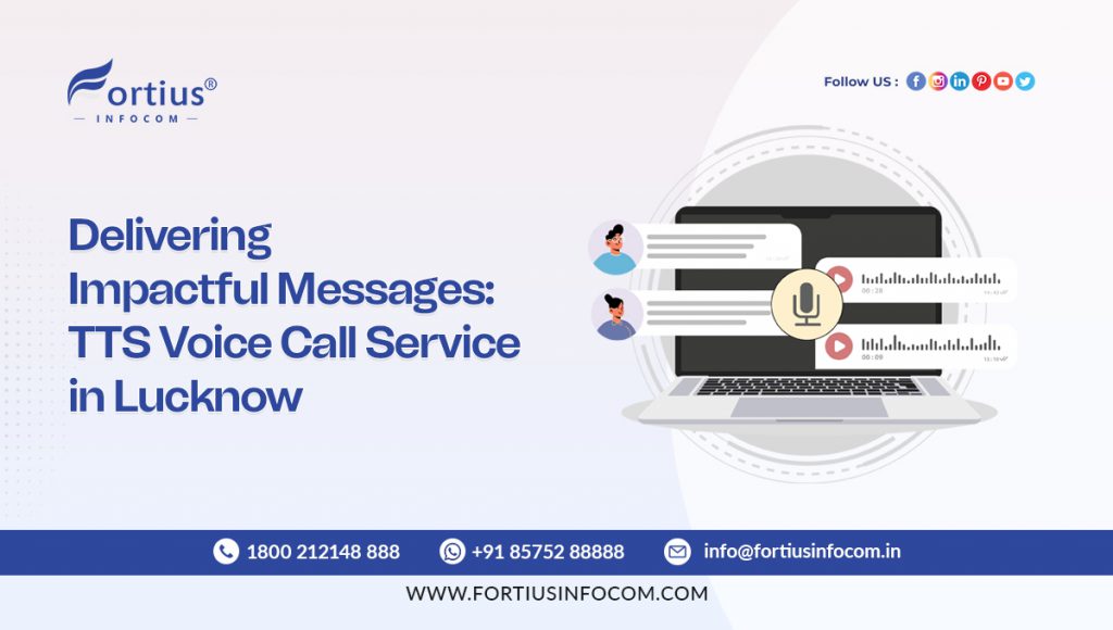 TTS Voice Call Service in Lucknow | Fortius Infocom